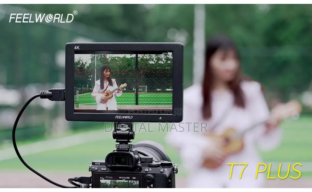 Feelworld T7 Plus 7inchs IPS on-Camera Monitor With 3D LUT in Accra ...