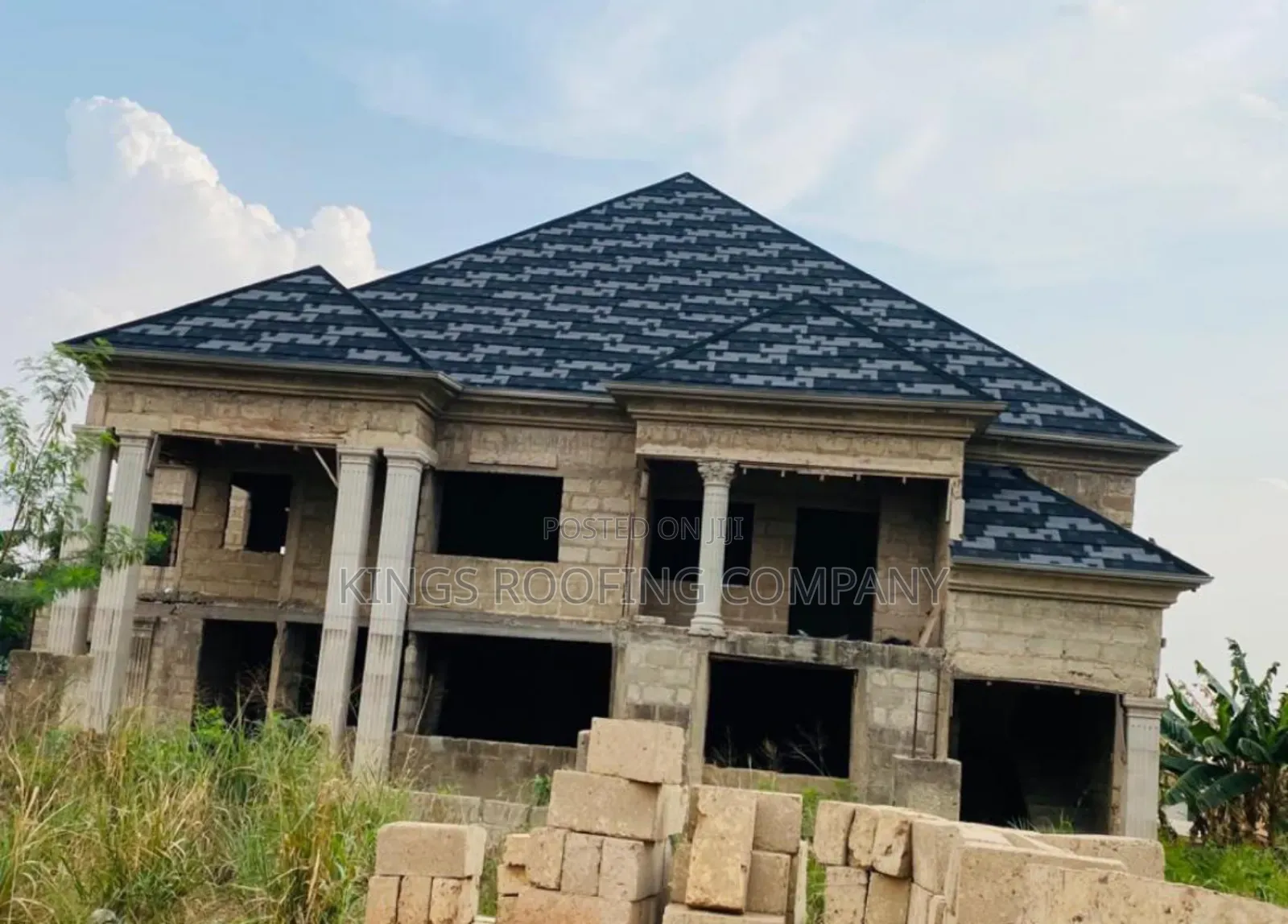 Concrete Parapet Building Design in Tema Metropolitan - Building ...