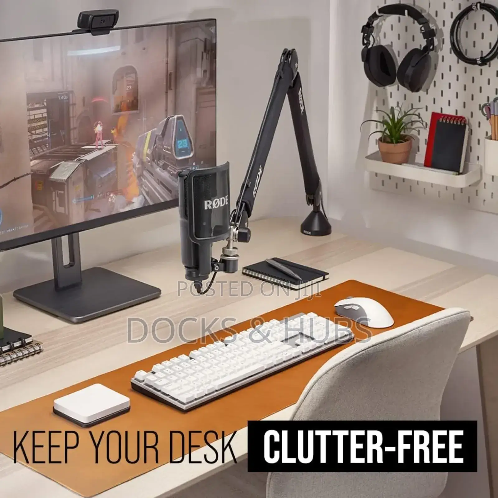 RODE PSA1 Swivel Mount Studio Microphone Boom Arm in Accra Metropolitan ...