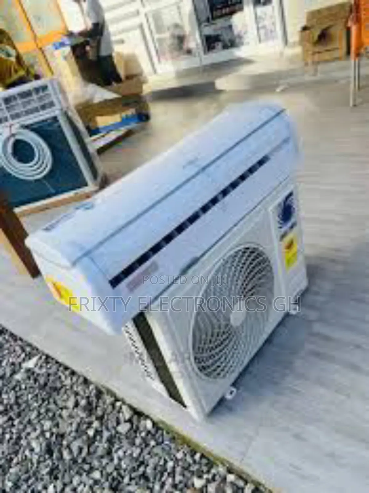 Golden Fin Condenser Bruhm 1.5hpinverter Split 75%Esaving AC in Accra ...