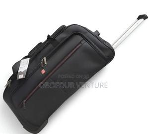 2 Wheel Duffle Trolley Bag Black Colour Withgood Quality in Circle ...