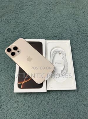New Apple iPhone 16 Pro Max 256 GB Gold in Accra Metropolitan - Mobile Phones, Ebenezer | Jiji ...