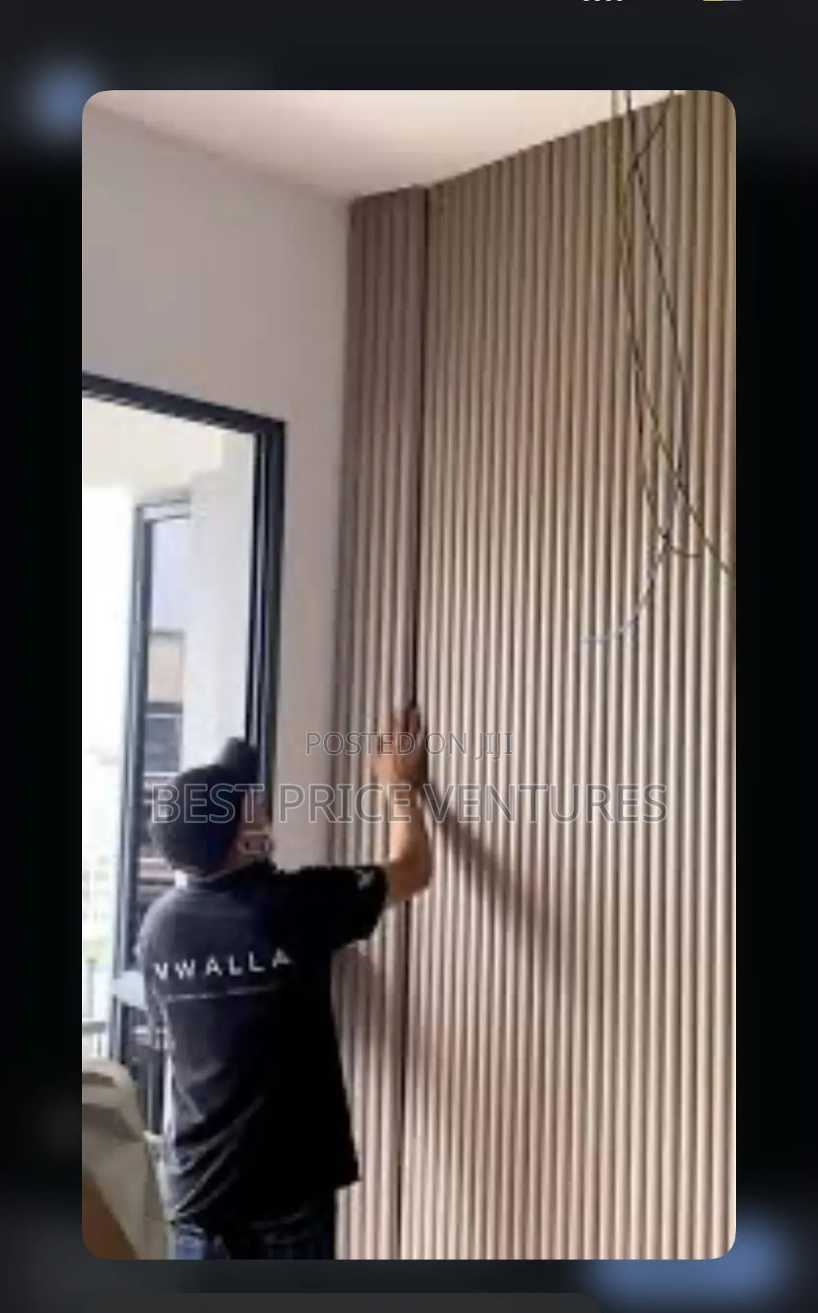 Sleek Fluted Wall Panels for Modern Interior Designs in Accra ...