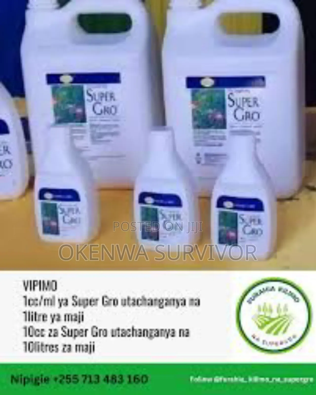 Super Gro Organic Liquid Fertilizer in Tesano - Feeds, Supplements ...