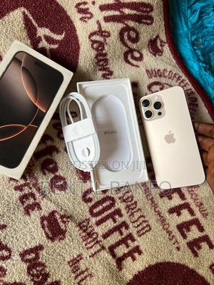 Apple iPhone 16 Pro Max 256 GB Gold in Accra Metropolitan - Mobile Phones, Bentil Banfo | Jiji ...