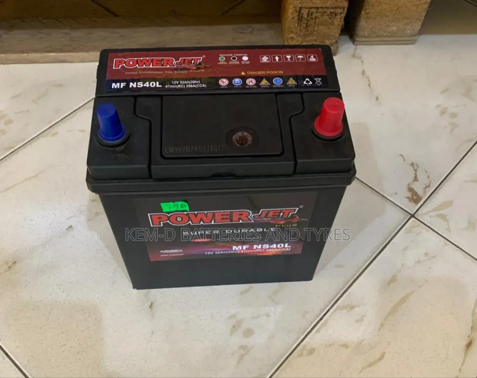 11 Plates Car Battery With Small Pole - Free Delivery in Accra ...
