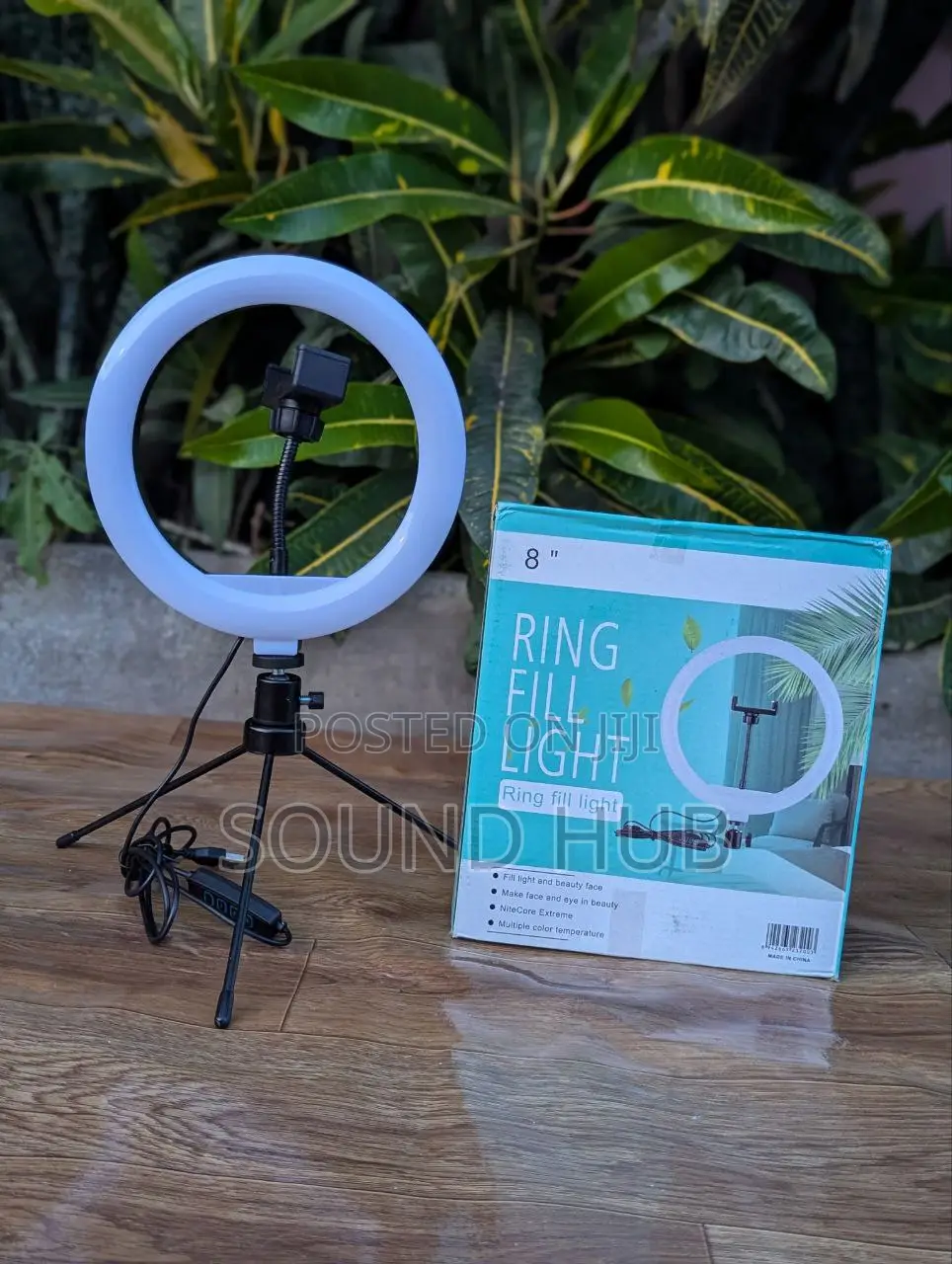 8'' Ring Light Phone Tripod Stand LED Light Selfie STICK in Alajo - Accessories for Mobile ...