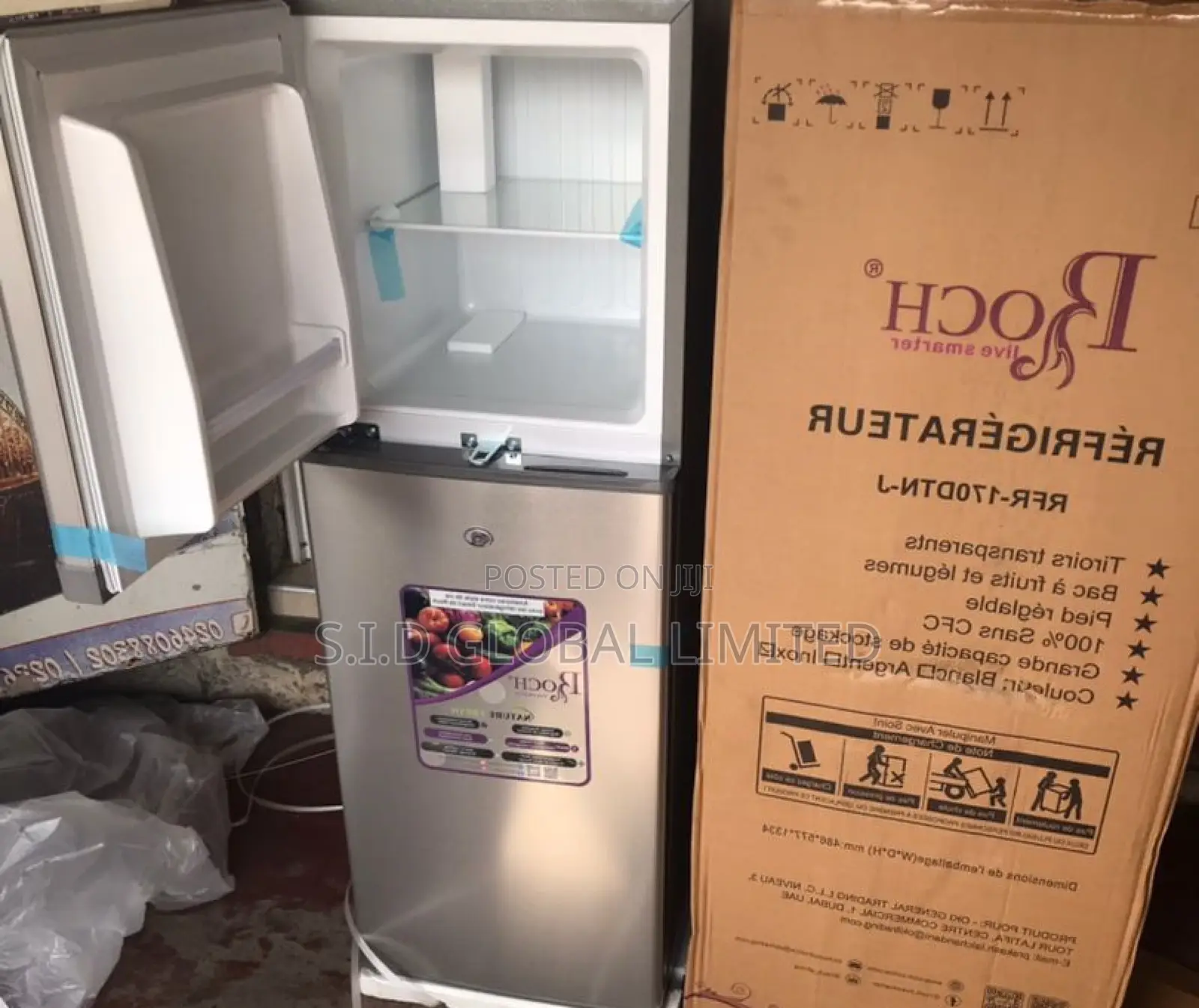 Quality Cooling With ;Roch 138L Double Door Fridge in Accra New Town ...