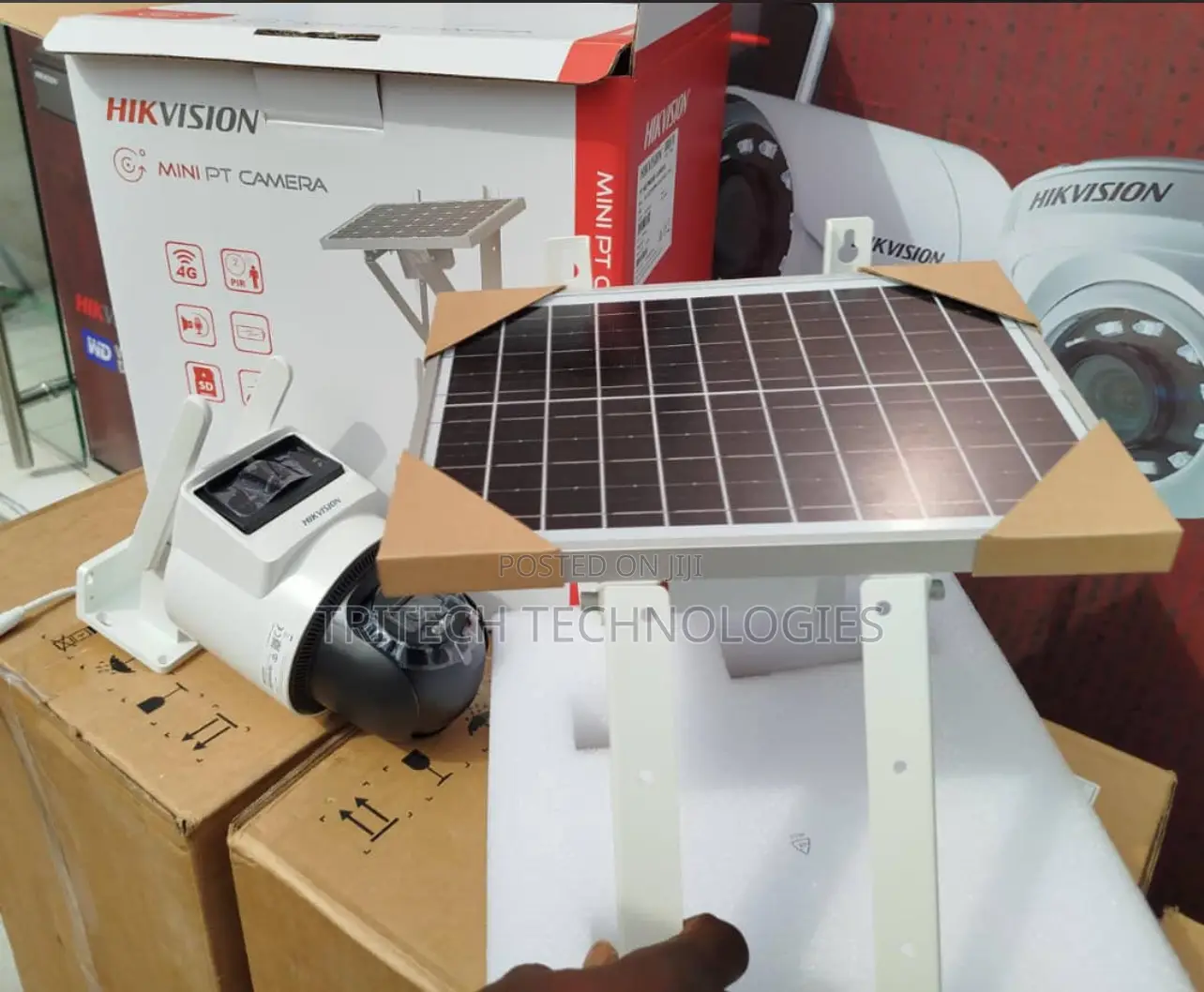 Hikvision Solar 4g Ptz 4mp Camera Ds-2de2c400iwg-k/4g/C05s10 in Lapaz ...