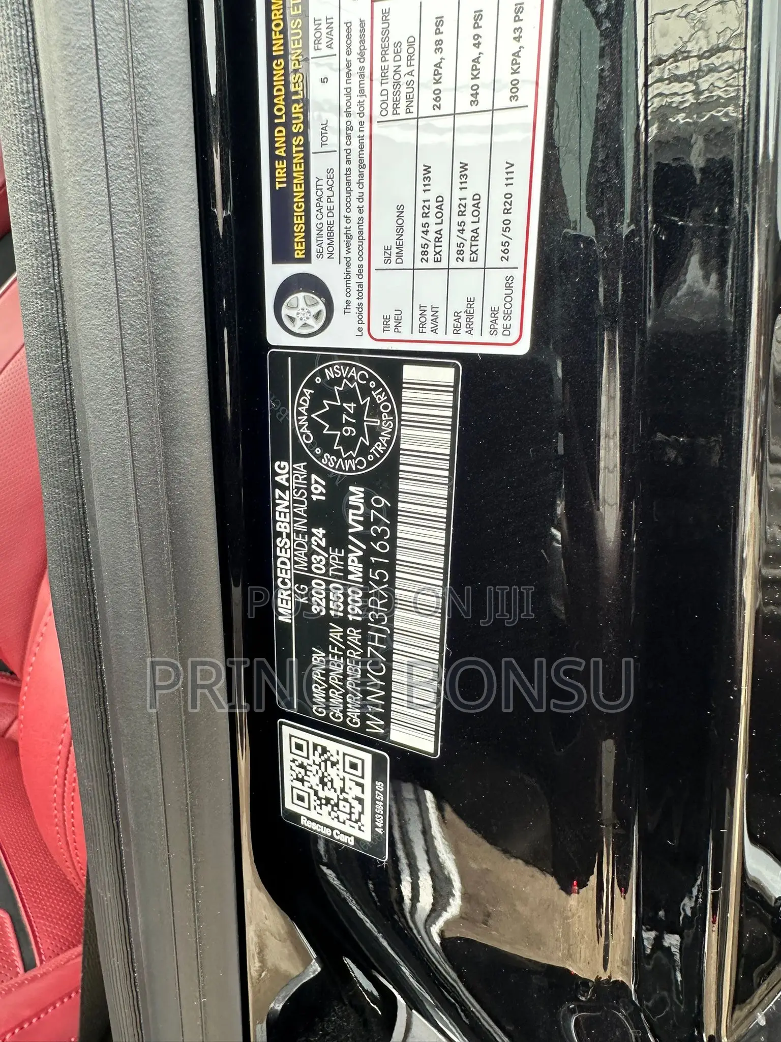 Mercedes-Benz G-Class 2024 Black in Accra Metropolitan - Cars, Prince ...