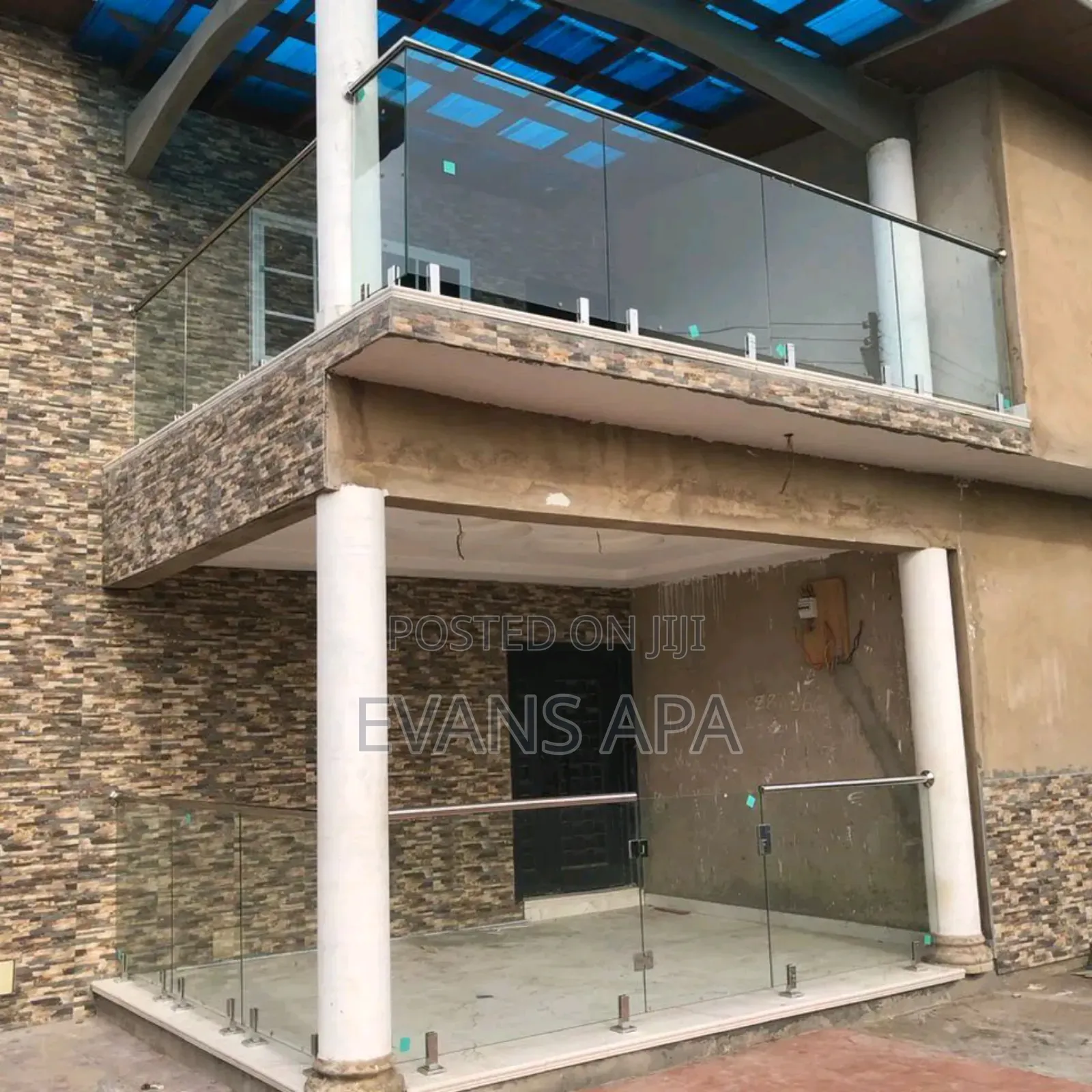 Frameless Glass Balustrades in Achimota - Building & Trade Services ...