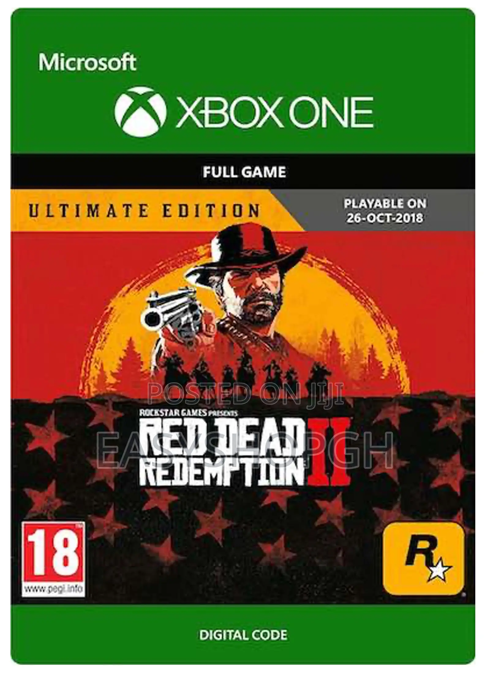 Red Dead Redemption 2 Xbox Digital Redeem Code in Labone - Video Games ...