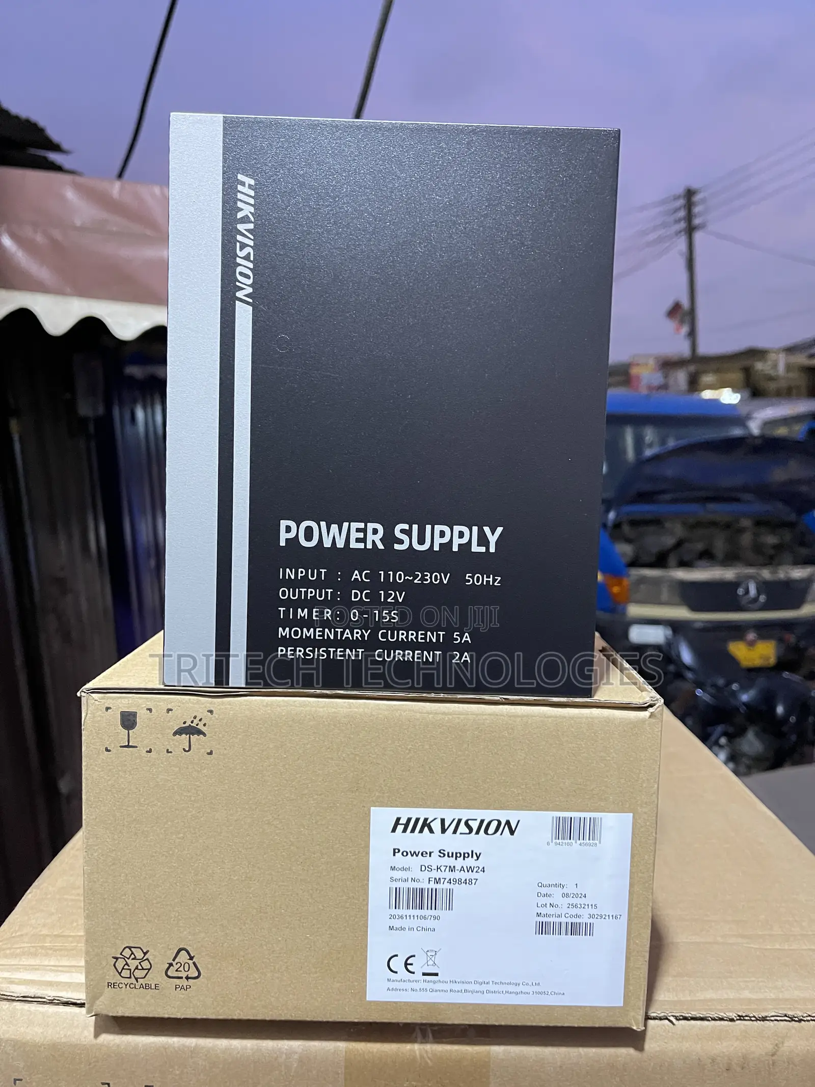 Hikvision Ds-K7m-Aw24 Access Control Power Supply ++ Battery for sale ...