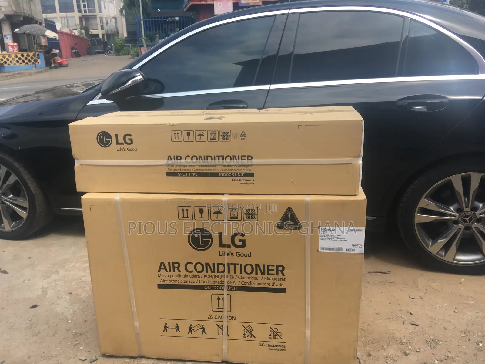 Extravagant 1.5hp Dual Inverter Lg R410 Air Conditioner in Adabraka ...