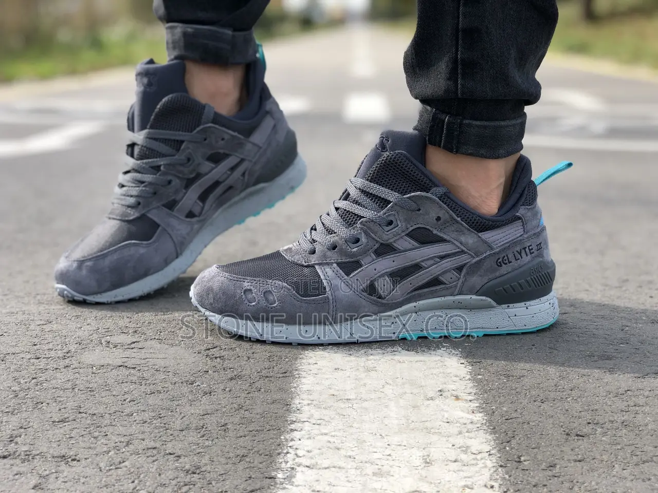 Asics Gel Lyte III MT Grey Sneakers in Adabraka - Shoes, Stone Unisex ...