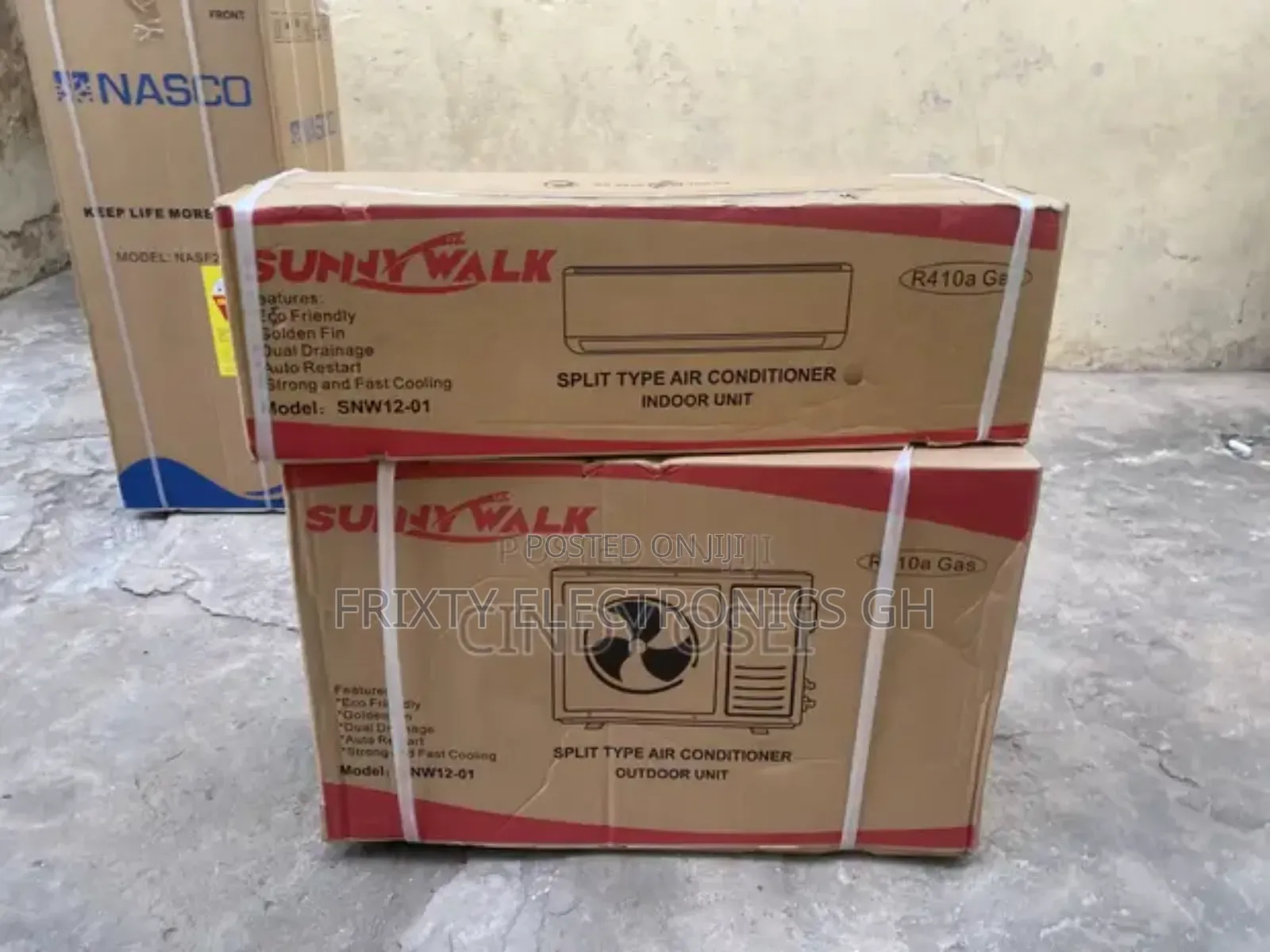 Uniform Air Delivery Sunny Walk 1.5hp R410 Split a/C in Accra ...