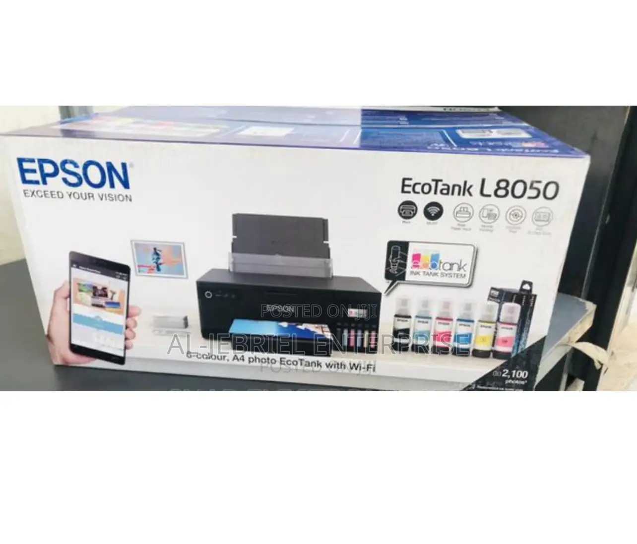 EPSON ECOTANK L8050 Wireless All-in-One A4 Photo Printer in Accra Metropolitan - Printers ...