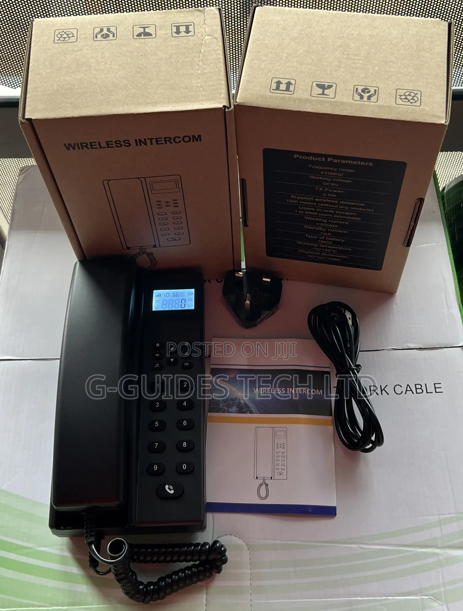1km Wireless Intercom Phone With Screen in Madina - Home Appliances, G ...