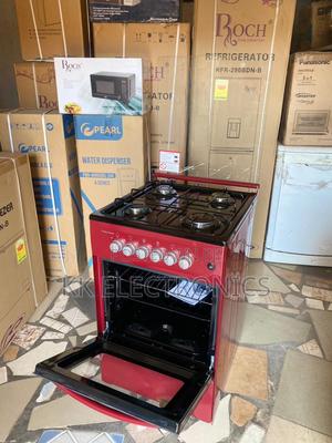 Volcano 4 Burner Gas Cooker 50cm(Red). Turn Up the Heat in Accra ...