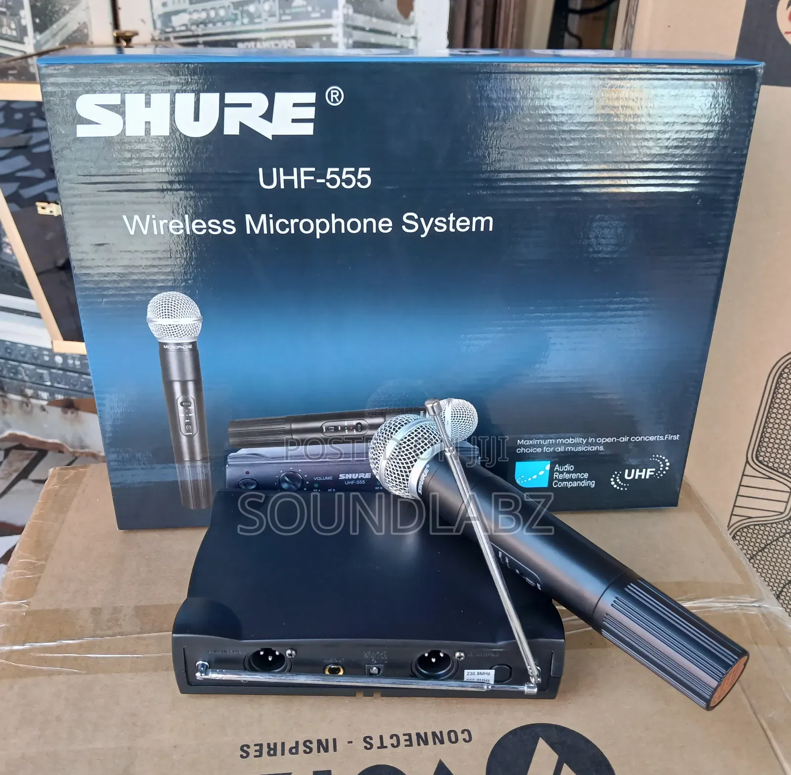 Shure SH-555 Dual Wireless Professional Microphone in Accra ...