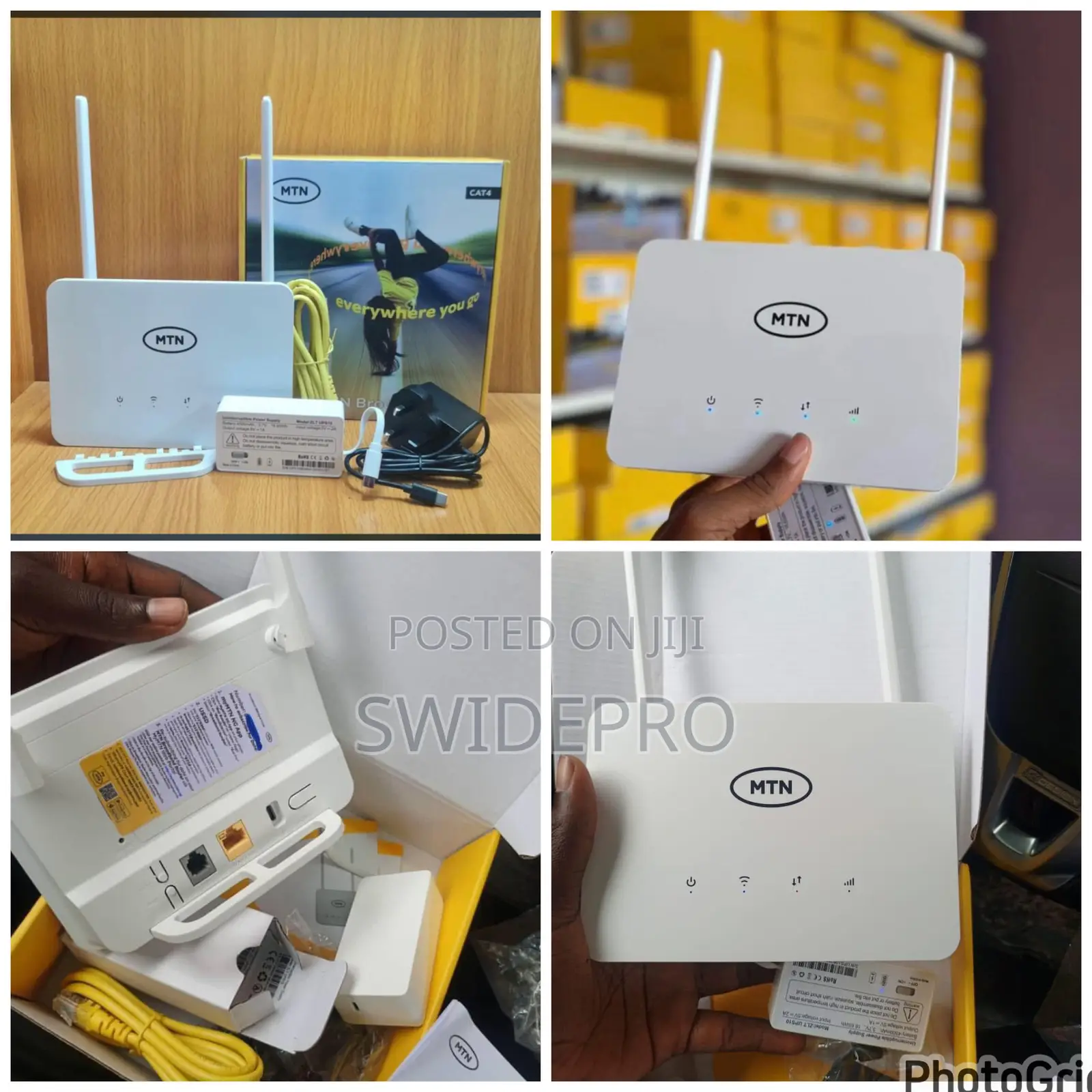 Universal 4G MTN Sim Router + Backup Battery in Circle - Networking ...