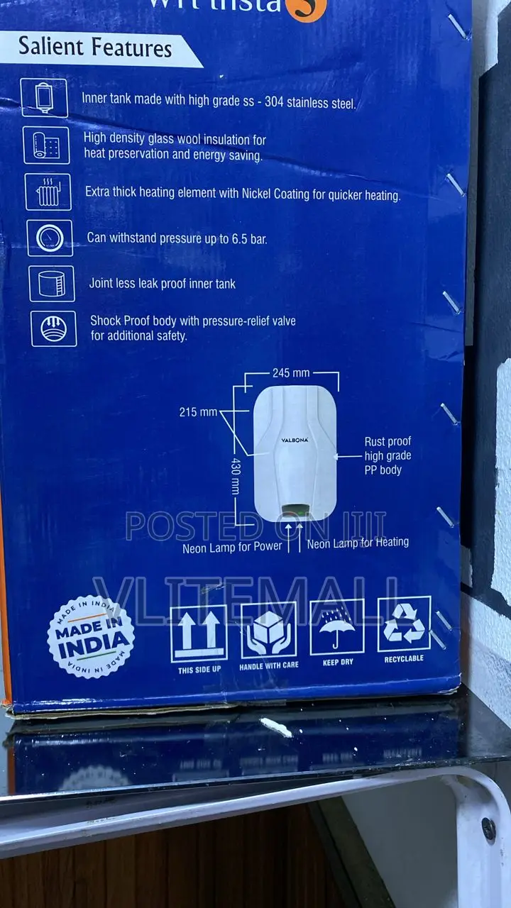 Valbona Instant Water Heater 3ltr in Accra New Town - Home Appliances ...