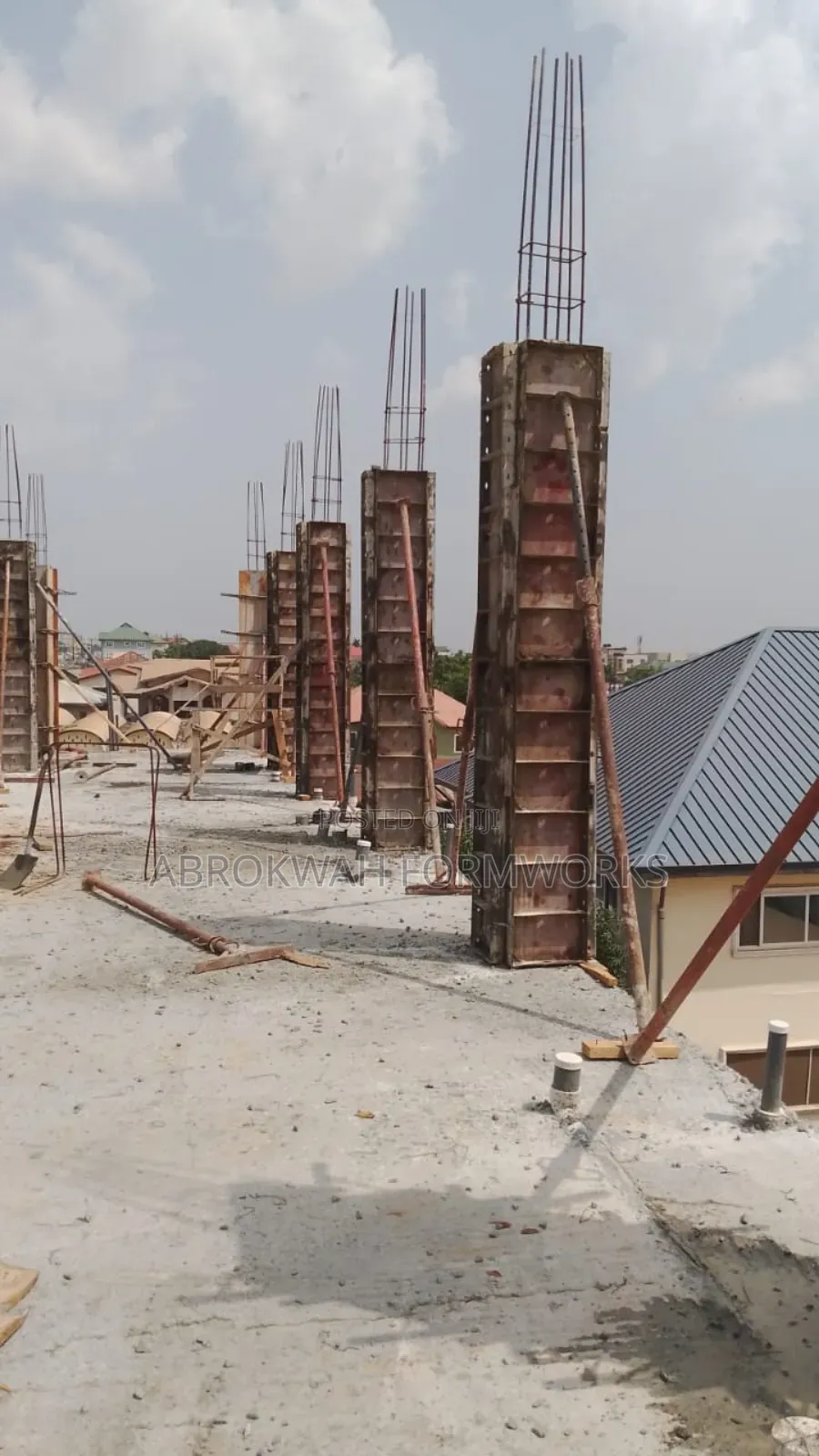 Formwork/Pillars/Columns/Molds Metal /Adjustable /Concrete in West ...