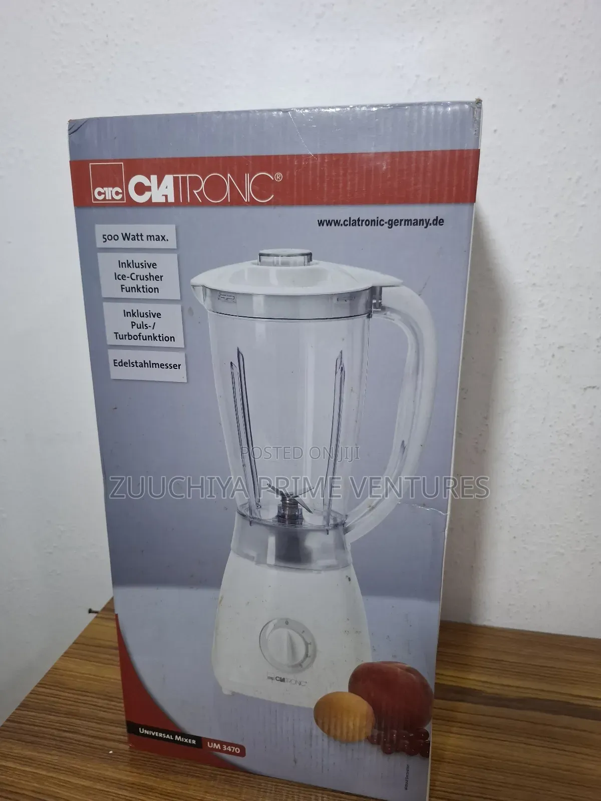 Clatronic Plastic Blender With Ice Crusher From Germany in Madina ...