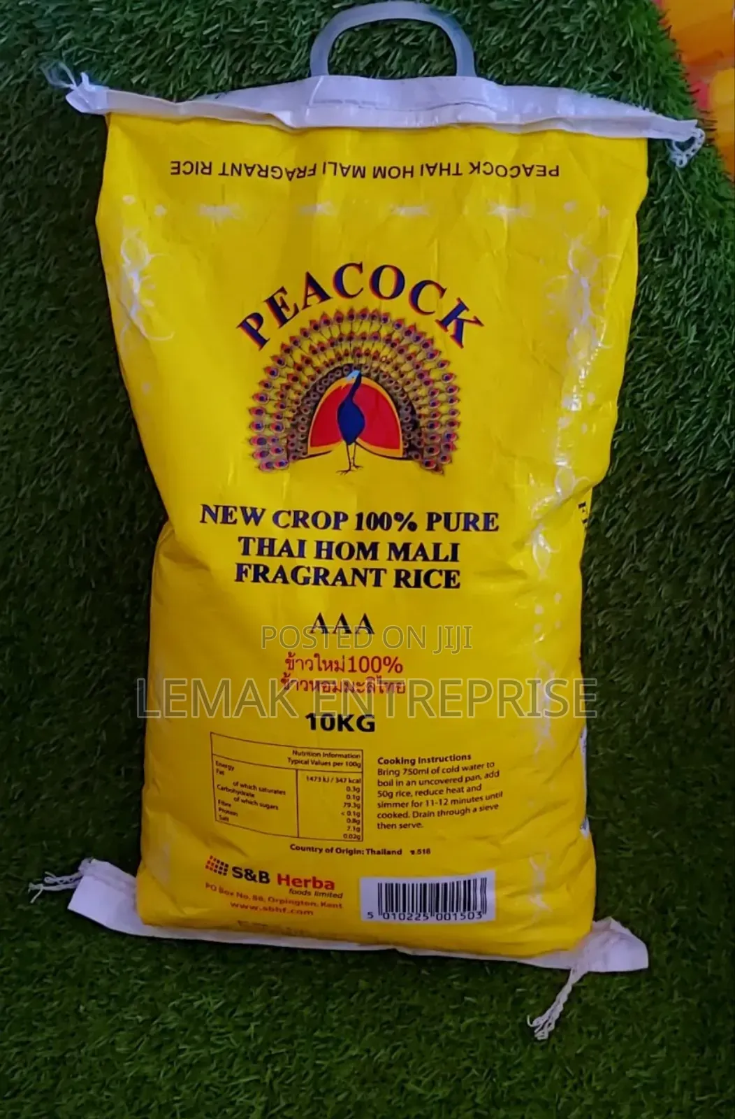 Original Peacock 10kg Rice in Oyarifa - Food & Beverages, Lemak ...