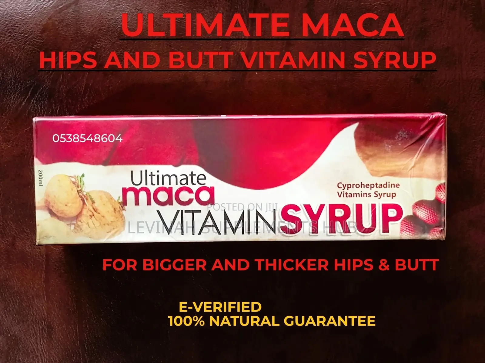 Ultimate Maca Vitamin Syrup for Hips and Butt in Lapaz - Vitamins ...