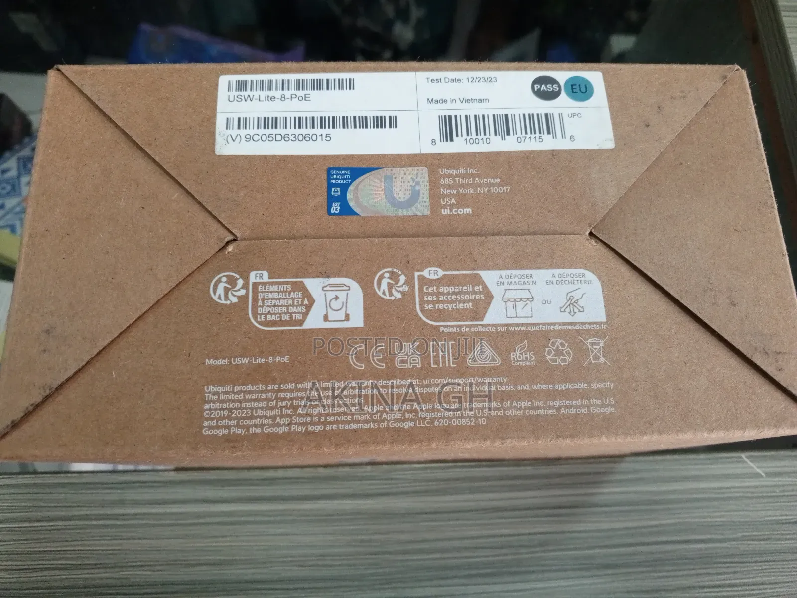 Unifi Lite 8-Port Gigabit Poe+ Compliant Managed Switch in Lapaz ...