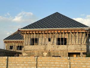 Concrete Parapet, Wood-Work Structure and Euro-Tiles in Tema ...