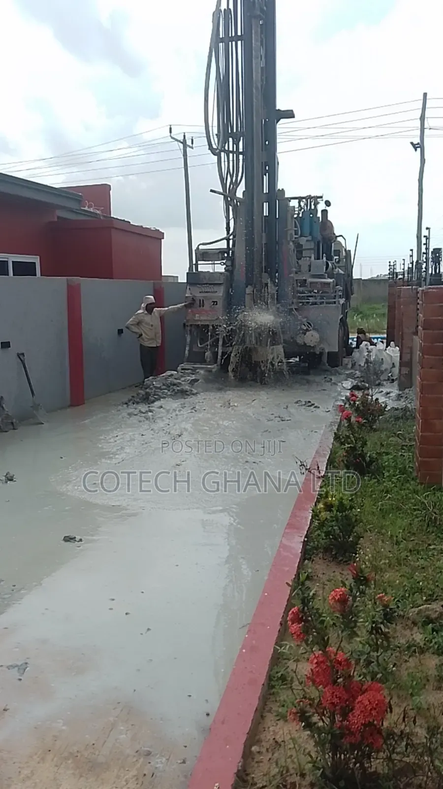 Oyarifa Borehole Drilling Full Installation in Accra Metropolitan ...
