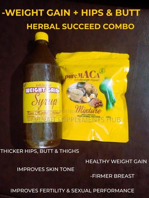Weight Gain Syrup 1L and Pure Maca ADVANCED Curvy Body Set in Lapaz ...