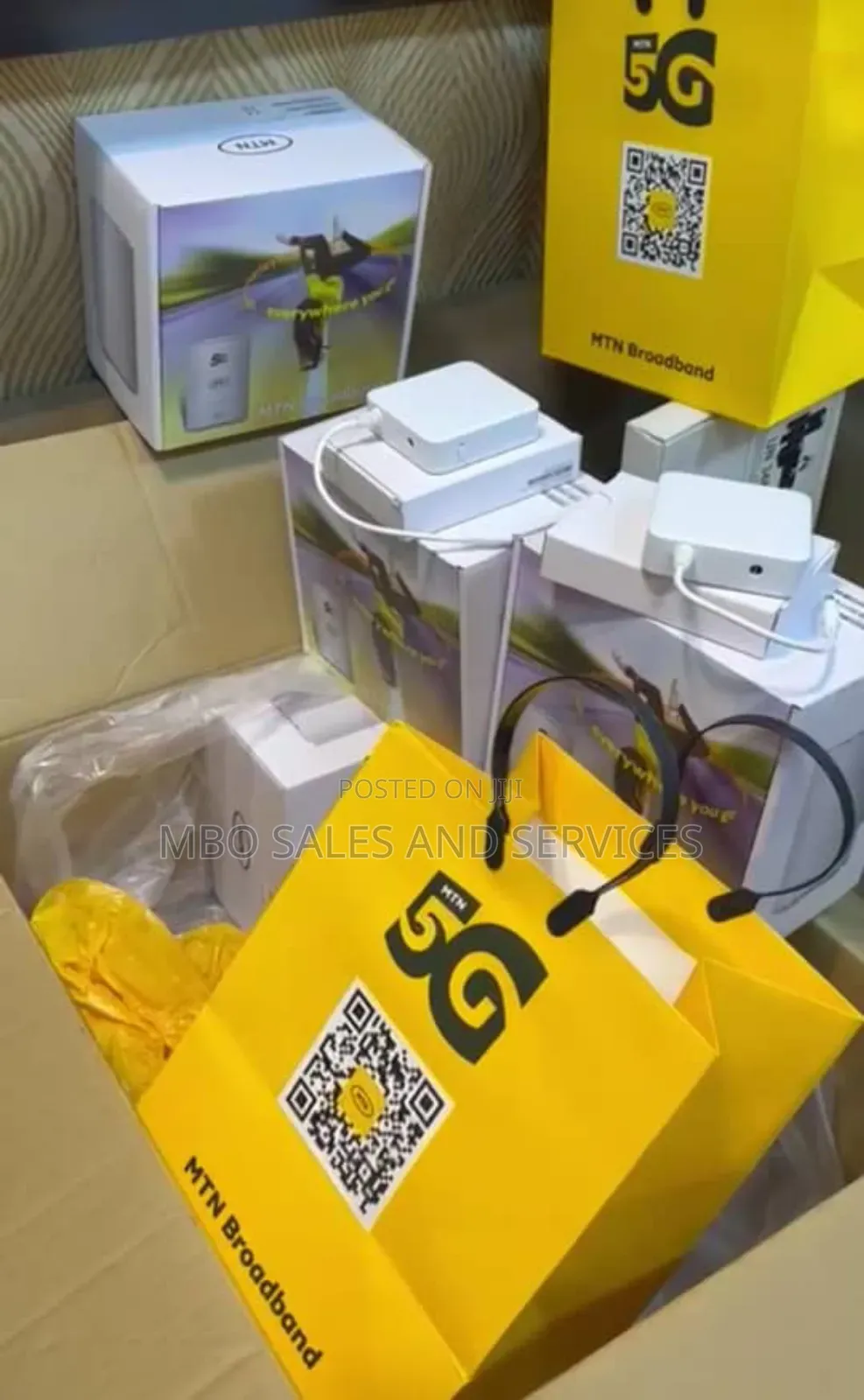 MTN 5G Broadband Universal CAT 6 Turbonet Router + Free UPS in Dansoman ...