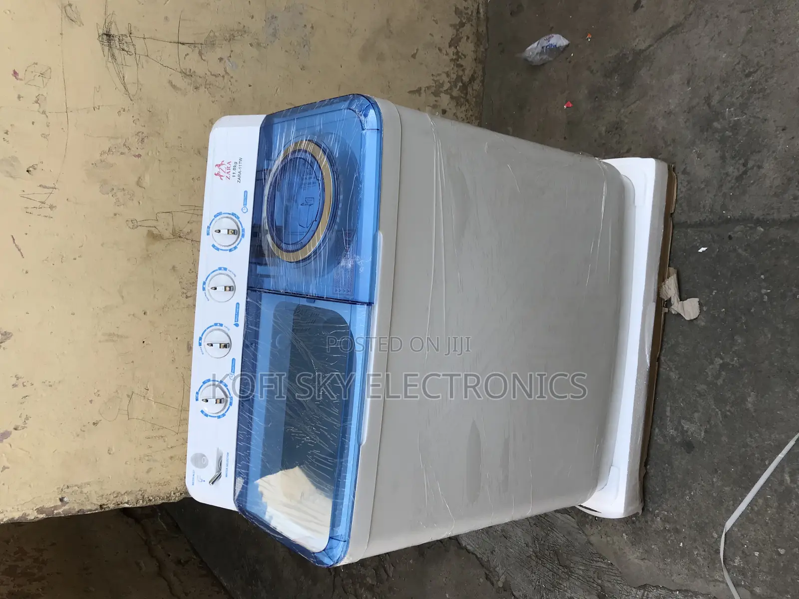 Well Labeled Zara 11kg Twin Tub Washing Machine in Adabraka - Home ...