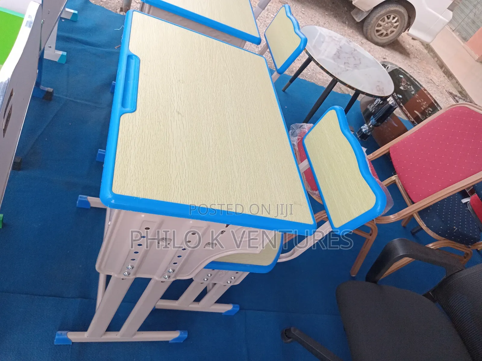 Wooden School Study Table in Kaneshie - Furniture, Mrs Makiss | Jiji.com.gh