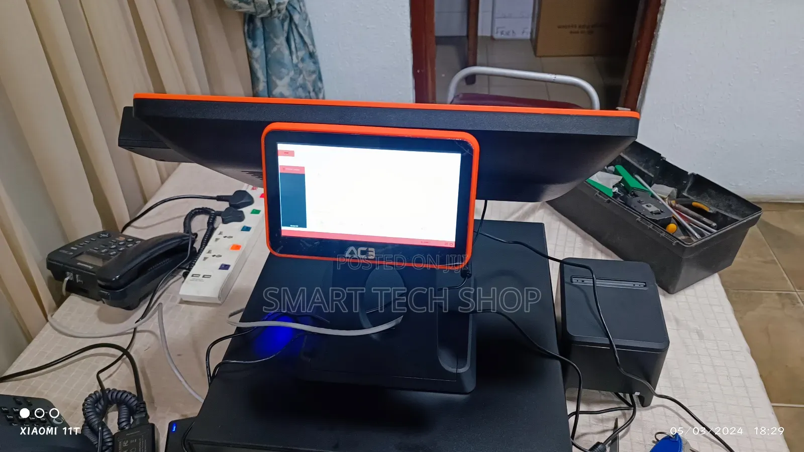 Ace 18.5 Touch Dual Screen Pos I5 8th Gen 8gb Ram 128gb Nvme, Rfid in ...