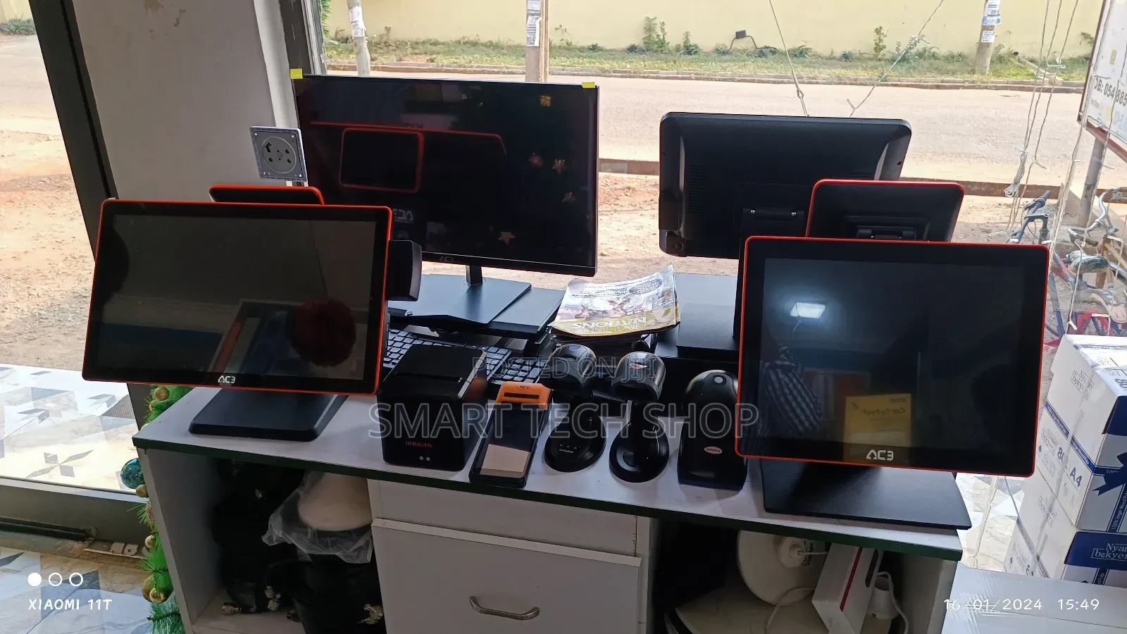 Ace 18.5 Touch Dual Screen Pos I5 8th Gen 8gb Ram 128gb Nvme, Rfid in ...