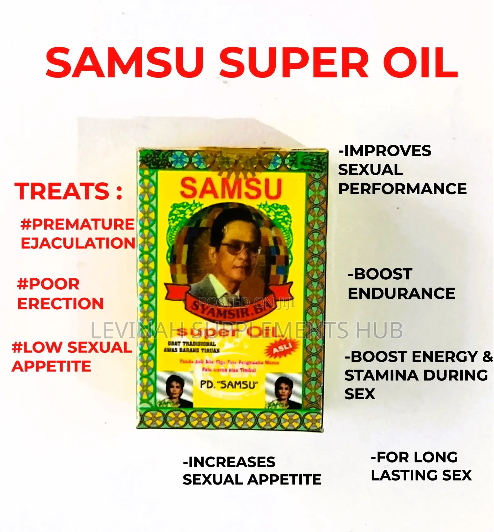 Samsu Super Oil in Lapaz - Vitamins & Supplements, Levinah Supplements ...