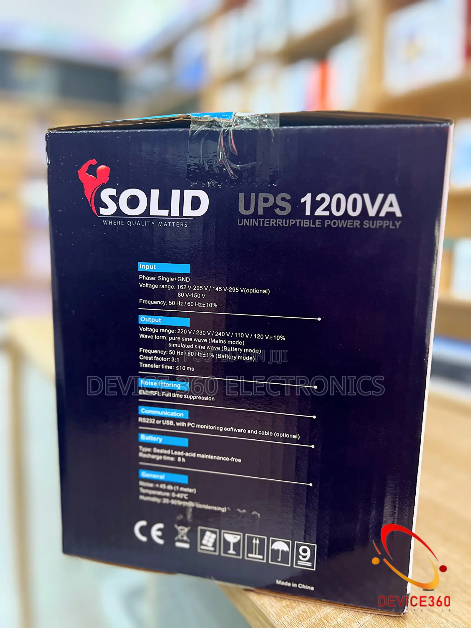 Solid 1200va UPS in Kaneshie - Computer Hardware, Device Three Sixty ...