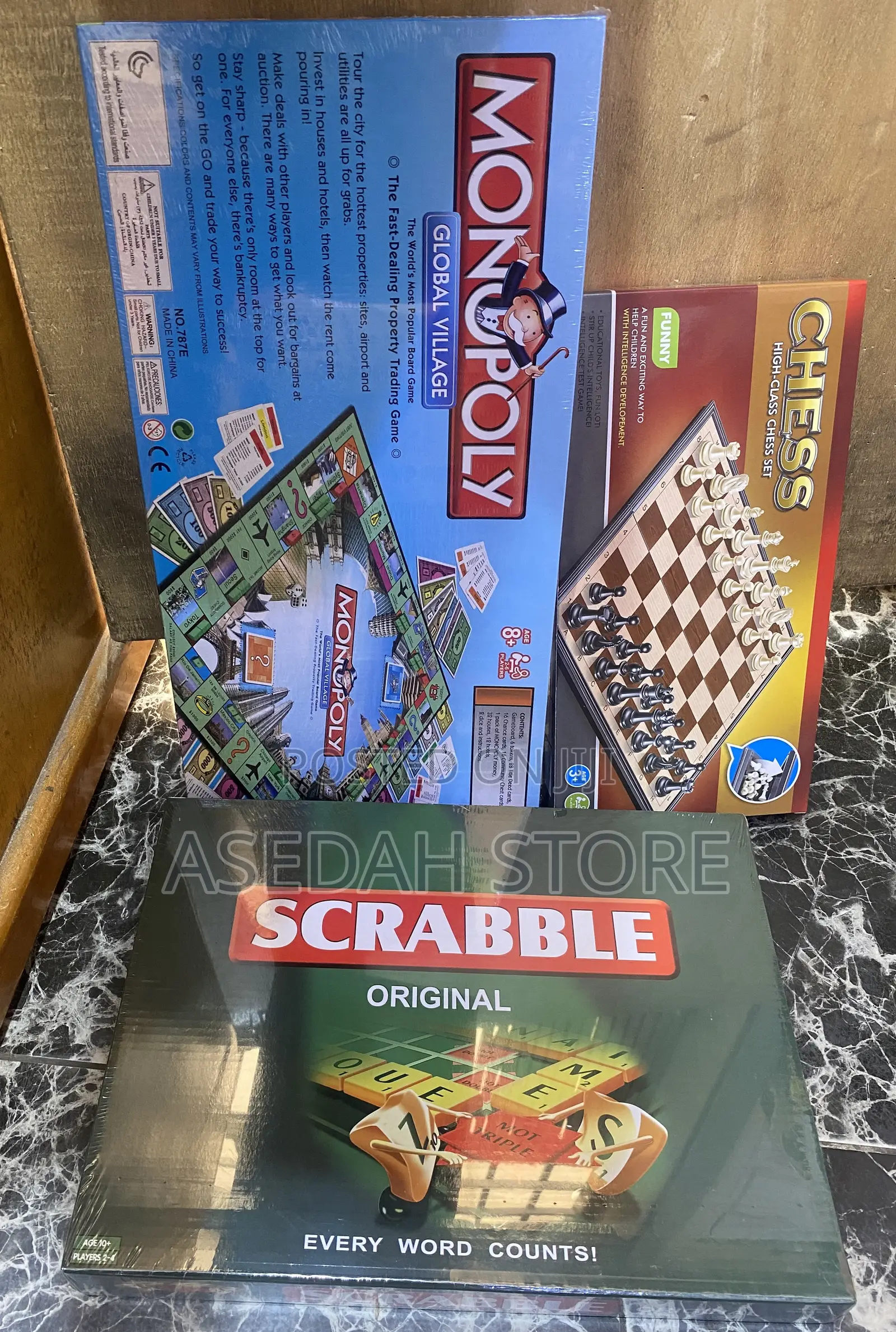 Monopoly, Scrabble and Chess Game in Accra Metropolitan - Books & Games ...