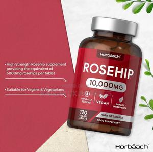 *Rosehip Tablets 10,000mg* | 120 Count | High Strength in Accra ...