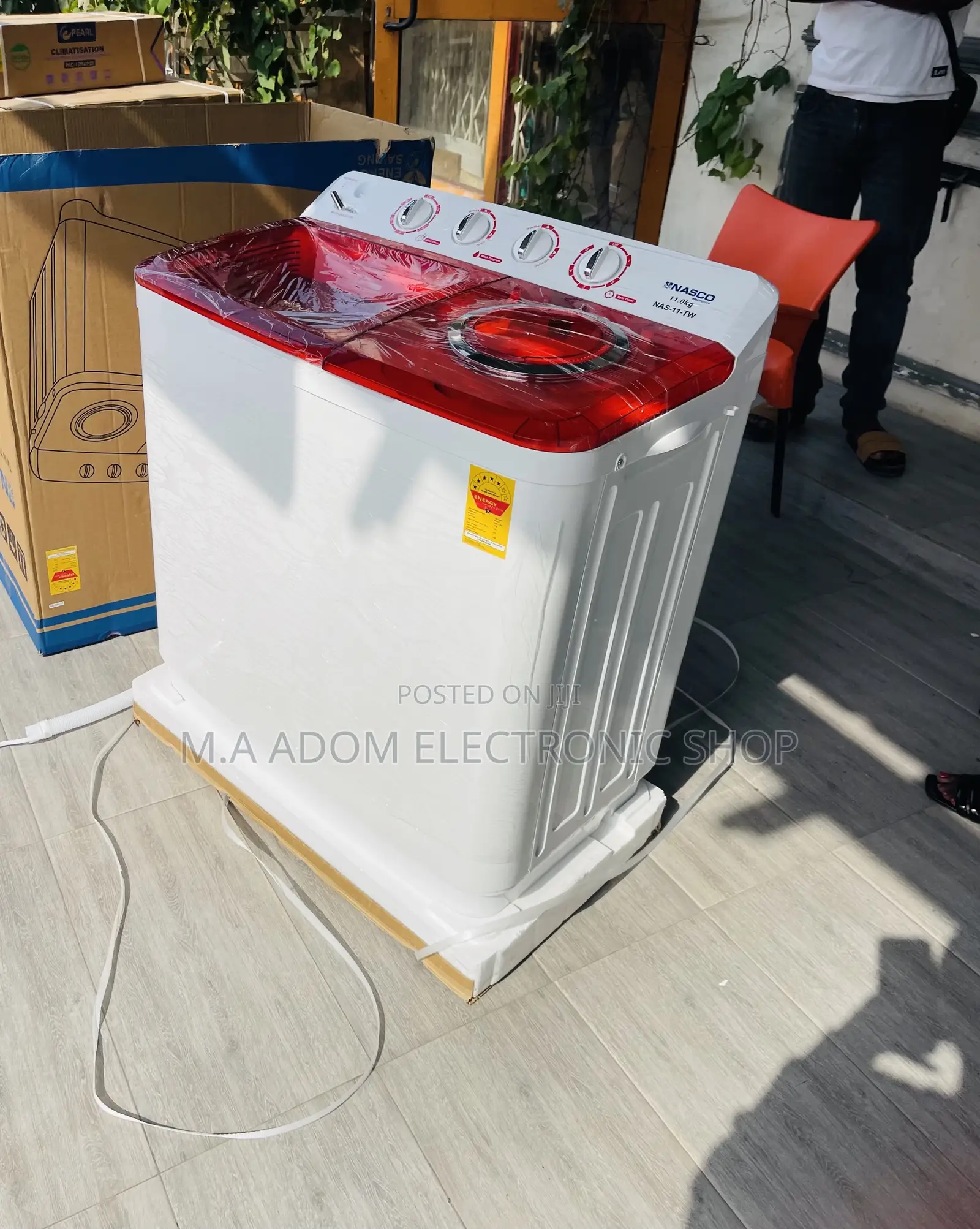 Twin Tub Nasco 11kg Top Load Electric Washing Machine. in Adabraka ...