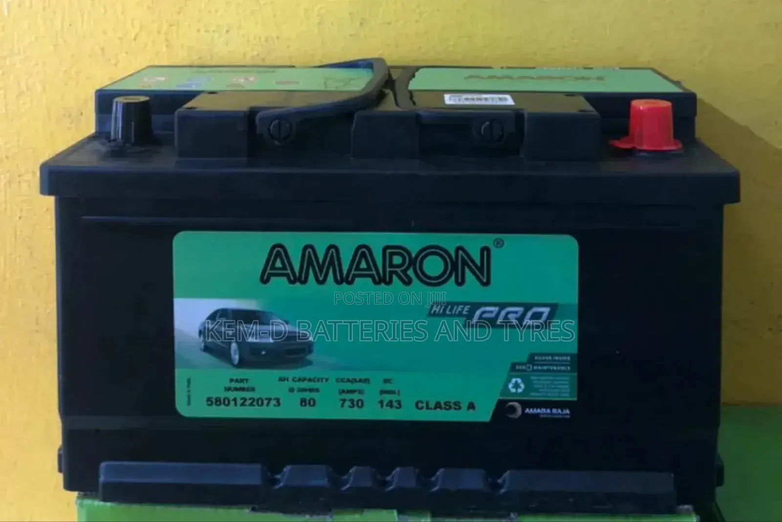 17 Plates 80ah Amaron Battery For Benz And Bmw in Accra Metropolitan ...