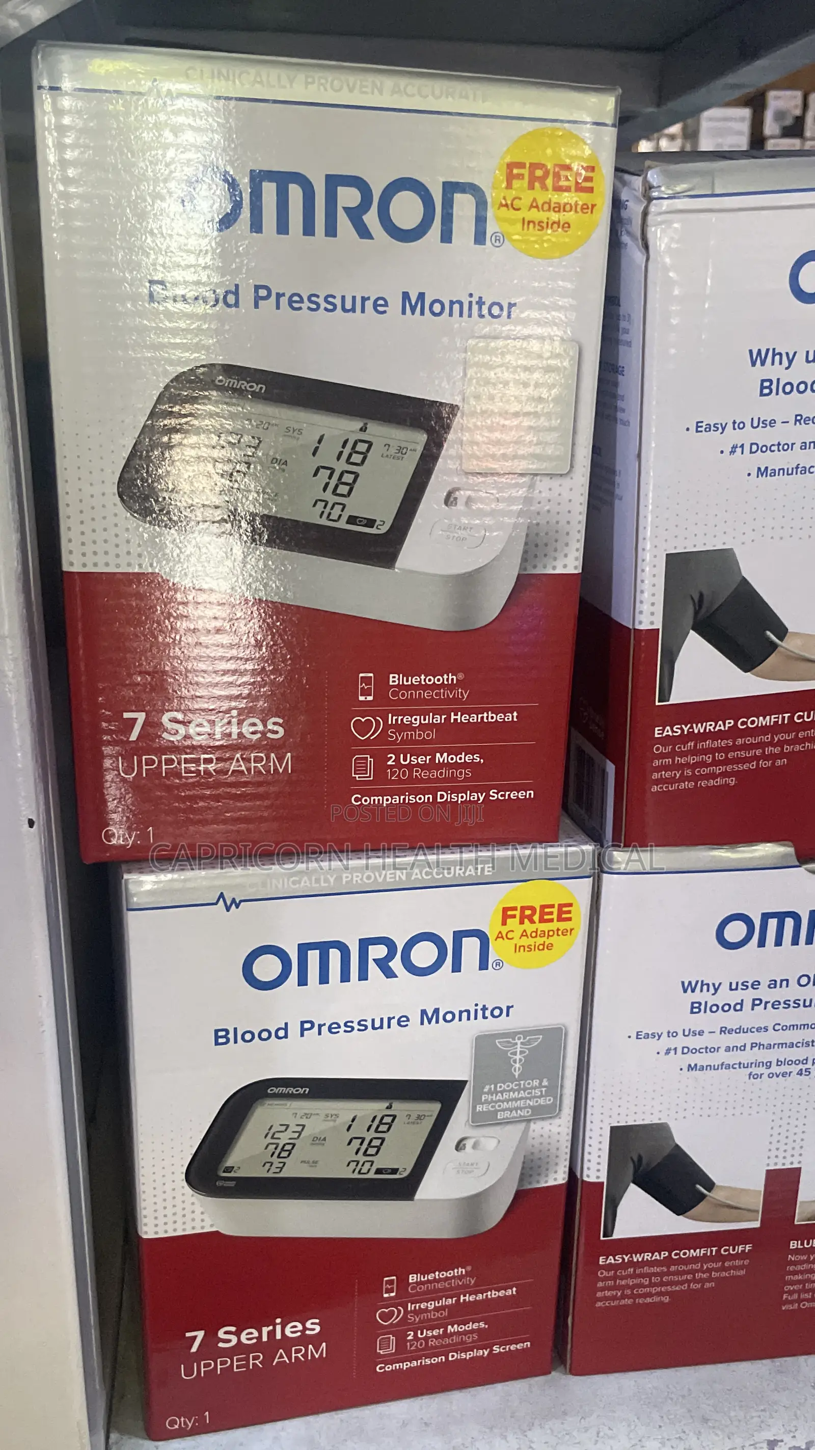 Omron M7 Bp Machine + Adapter in Accra Metropolitan - Medical Equipment ...