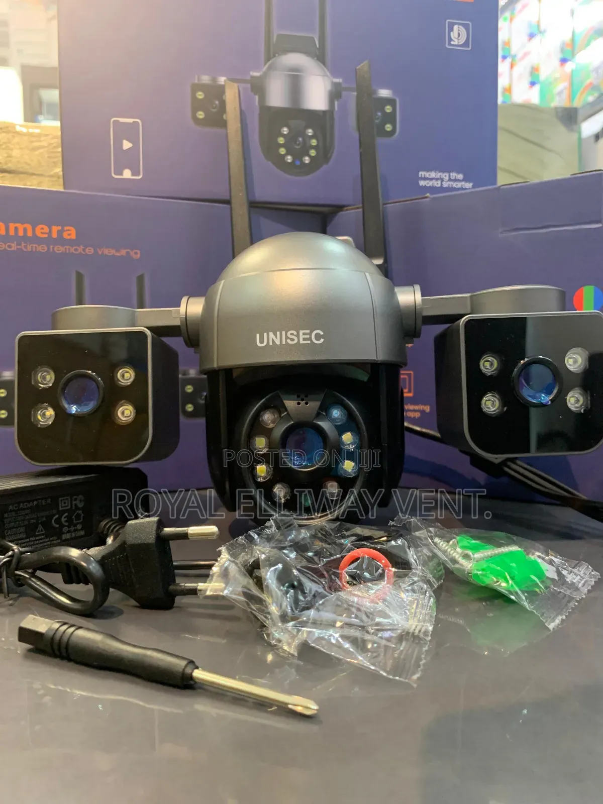 Wifi Smart PTZ Camera 12MP in Achimota - Security & Surveillance, Royal ...