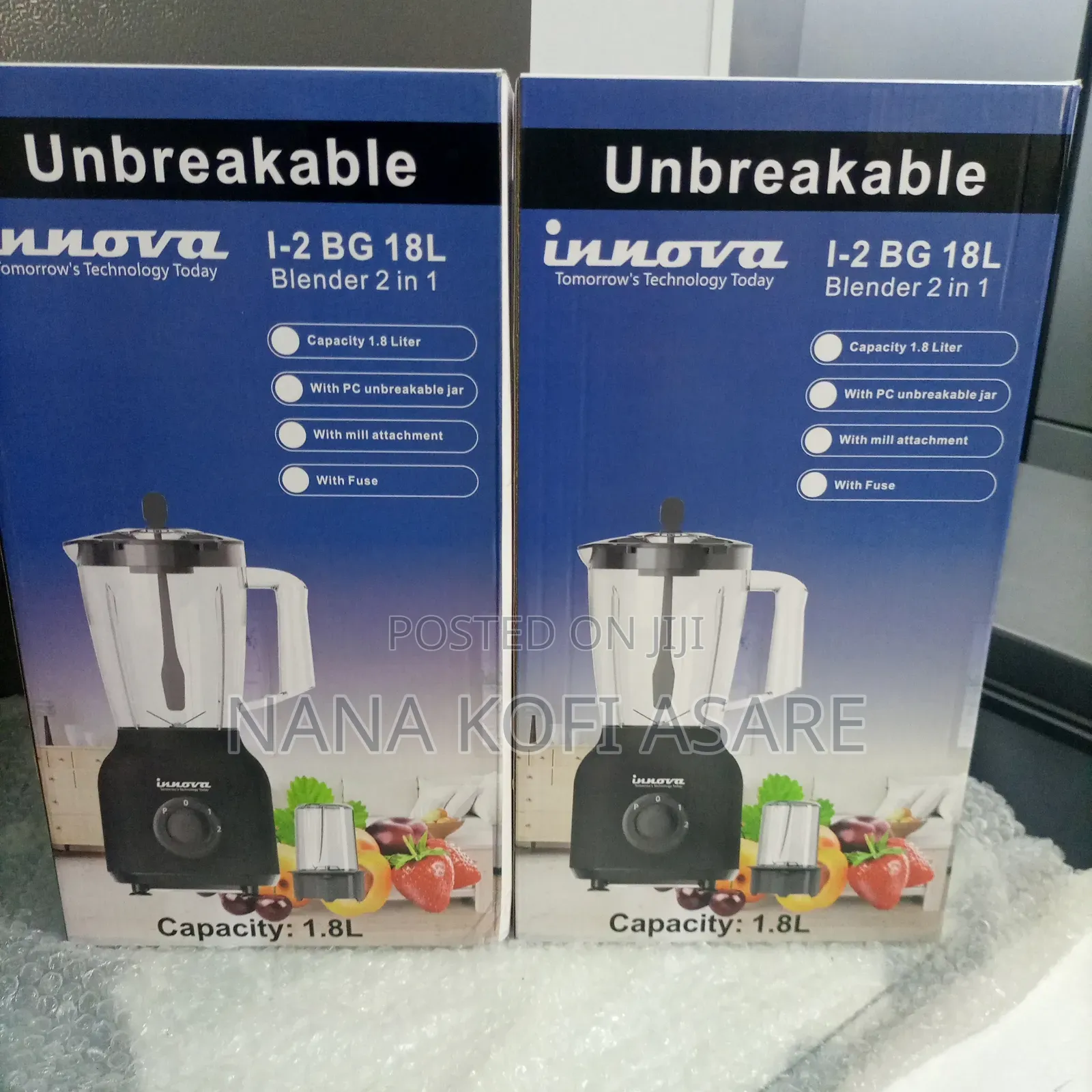 Innova 1.8litres Blender 2 :1 in Achimota - Kitchen Appliances, Nana ...