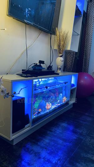 TV Stand Aquarium With 10 Fishes in Spintex - Fish, Kyn Jerieh ...
