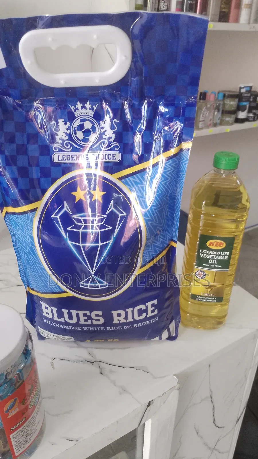 5kg Perfumed Rice and Vegetable Oil Delicious for All Meals in Accra ...